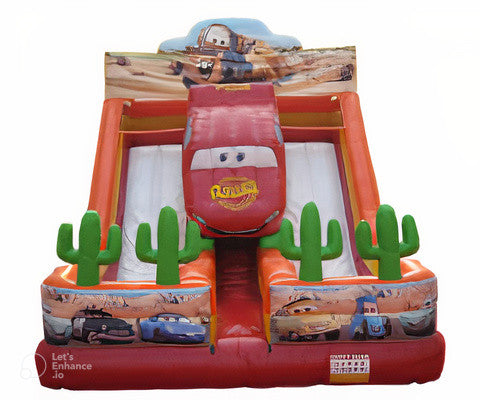 Glissade Bagnoles - Big Cars – Jeu Gonflable Québec
